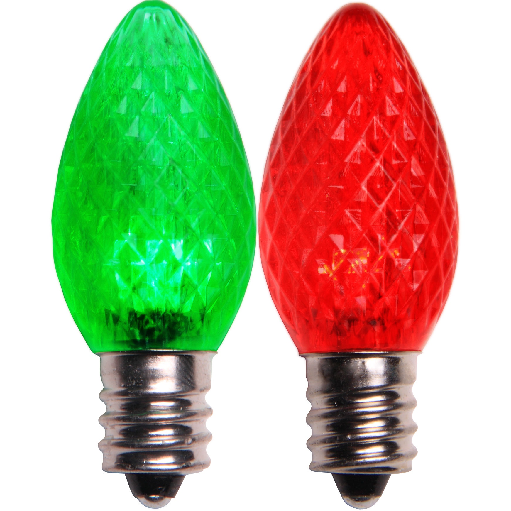 C7 Color Change Red LED Christmas Light Bulbs C7 Color Change Red LED Christmas Light Bulbs