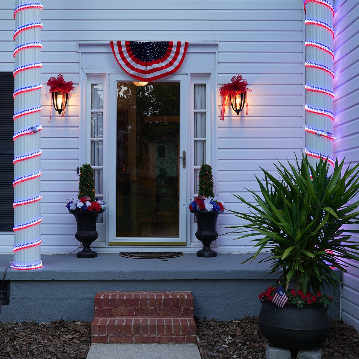 LED Rope Light Patriotic Decor for Inspiring Light Displays