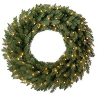 Prelit Wreaths - 24 inch