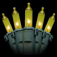 Premium Chartreuse Mini Lights